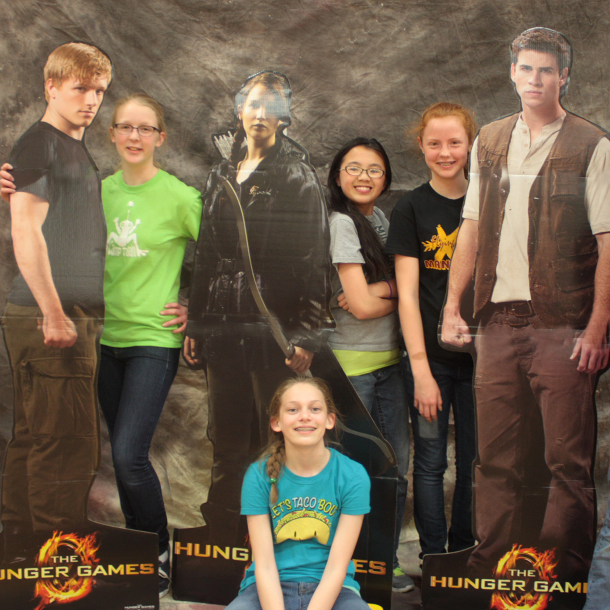 Sr. Builders Club with standees | The Manchester Mirror