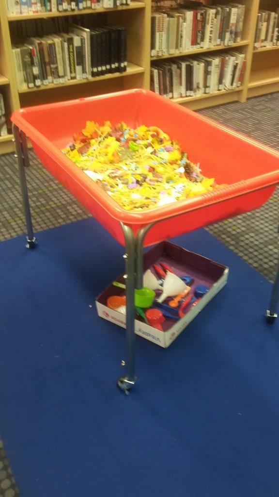 Sensory Bin at the Manchester District Library | The Manchester Mirror
