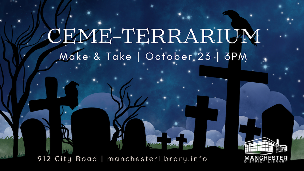 Make and take your own ‘ceme-terrarium‘ at the library | The Manchester ...