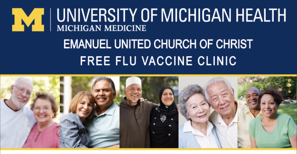 Free flu-shot clinic at Emanuel Church | The Manchester Mirror
