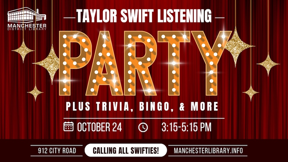 Taylor Swift listening party at the library | The Manchester Mirror
