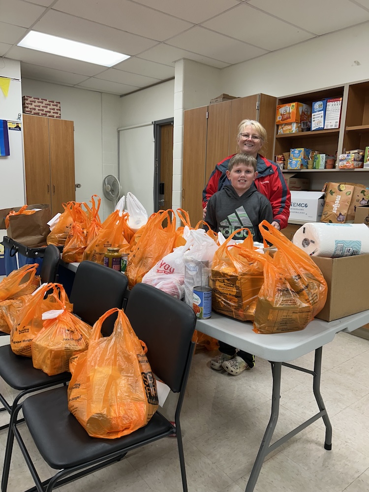 Manchester Cub Scouts deliver 437 pounds of food to Community Resource ...