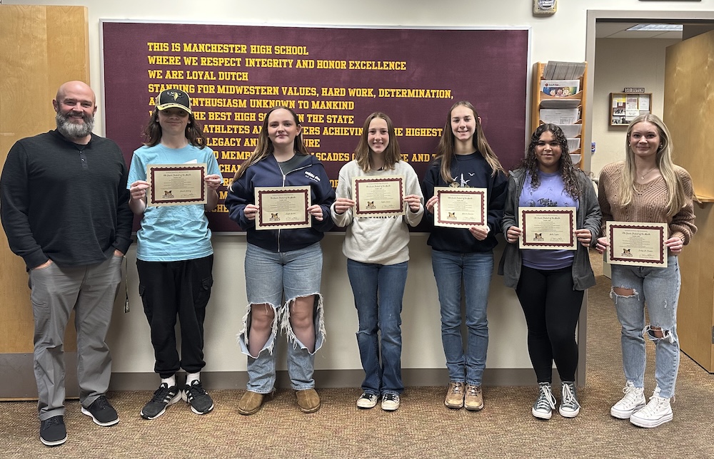 October 2025 MHS students of the month | The Manchester Mirror
